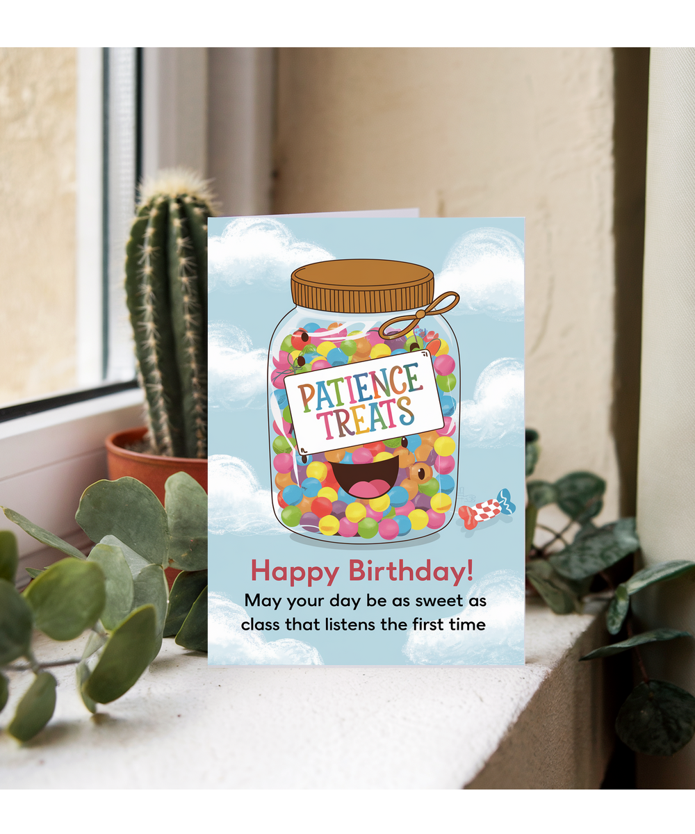 Birthday Card for Teacher Class That Listens the First Time ...